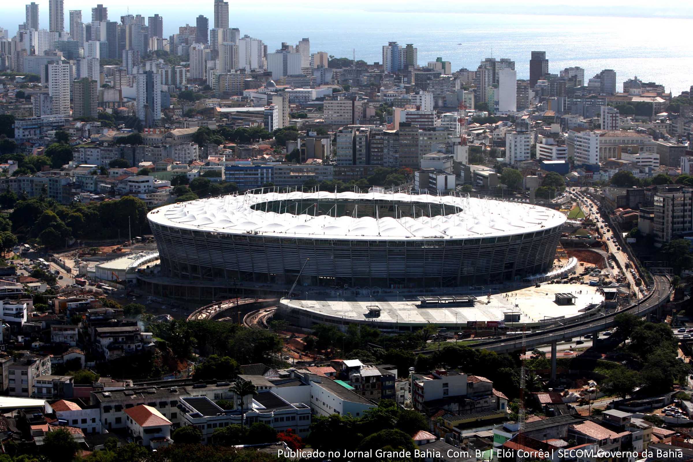 Em Salvador, Arena Fonte Nova será inaugurada dia 7 de abril com o ...