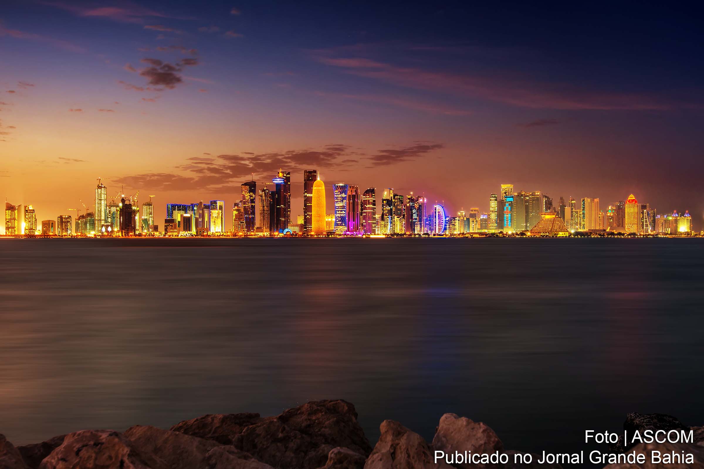 Vista da cidade de Doha, capital do Catar – Jornal Grande Bahia (JGB)