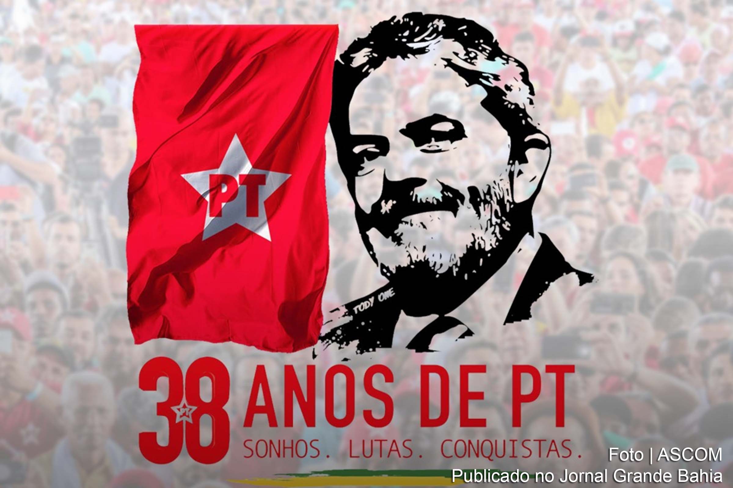 Ato com ex-presidente Lula e senadora Gleisi Hoffmann celebra 38 anos ...