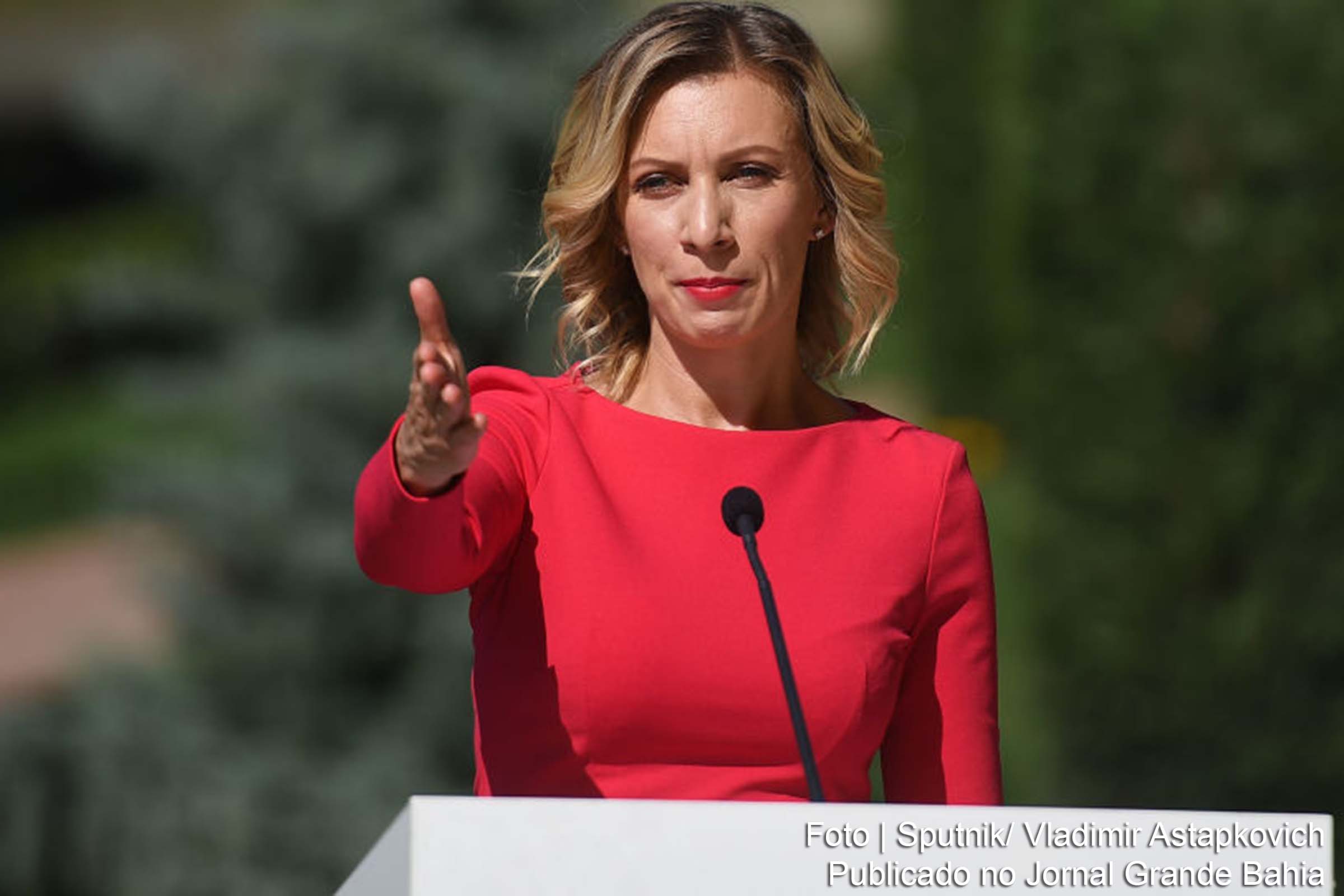 Maria Vladimirovna Zakharova – Jornal Grande Bahia (JGB)