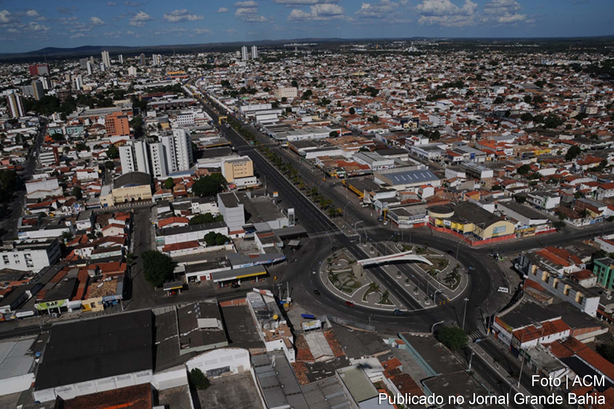 Vista aérea de Feira de Santana – Jornal Grande Bahia (JGB)